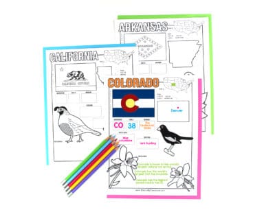 U.S.A. Activity Pack - The Crafty Classroom
