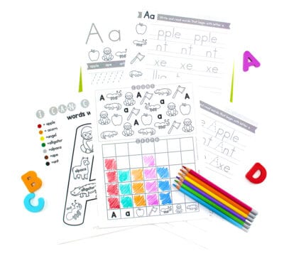 Alphabet Curriculum Notebook - The Crafty Classroom