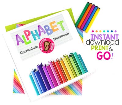 Alphabet Curriculum Notebook - The Crafty Classroom