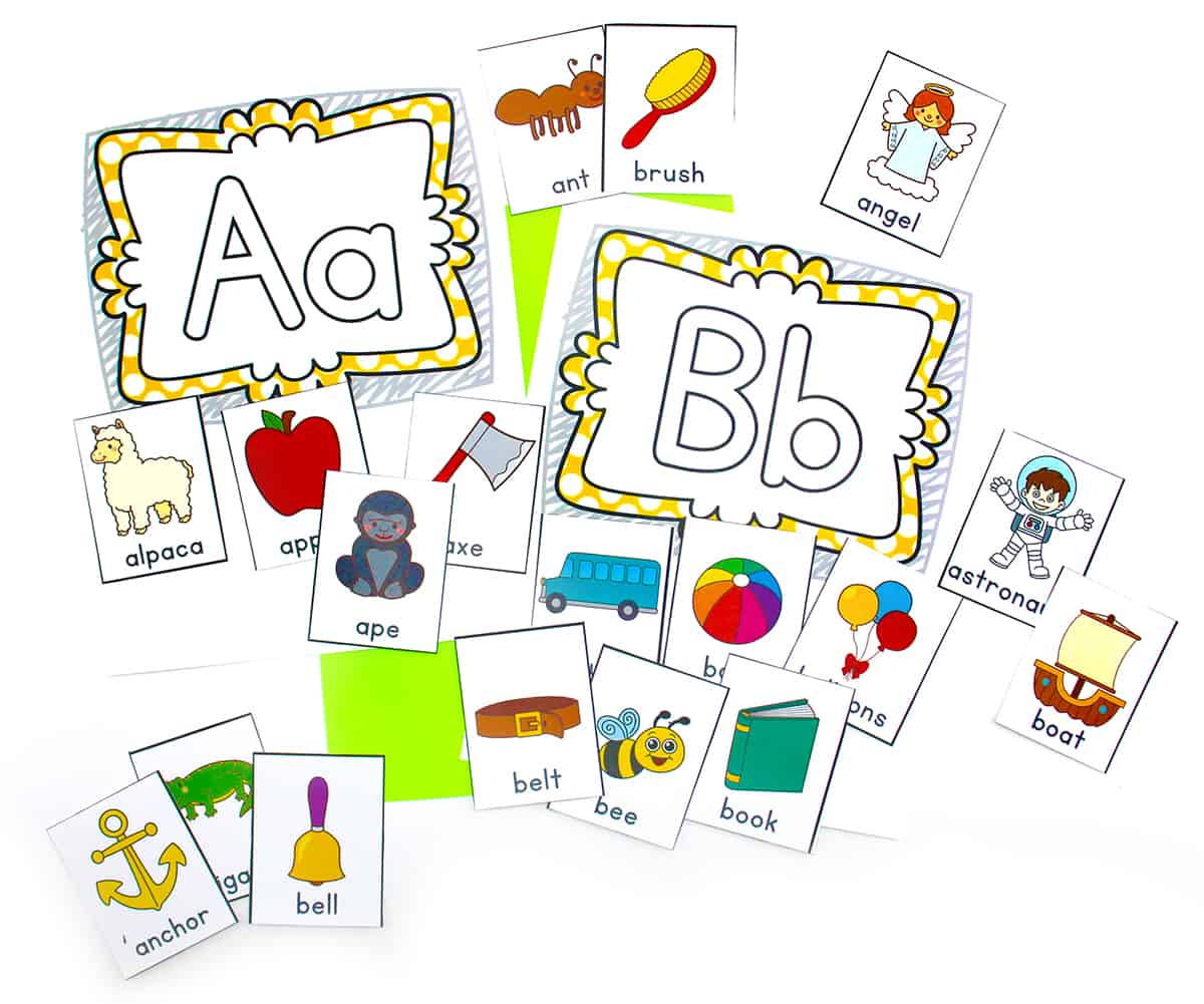 Alphabet Curriculum Notebook The Crafty Classroom