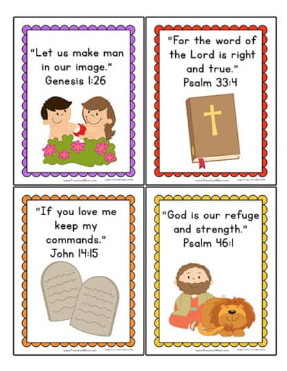 Bible ABC Review Pack - The Crafty Classroom