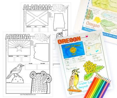 U.S.A. State Activity Pages