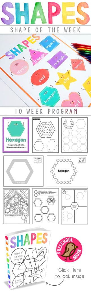 Shape of the Week Program - The Crafty Classroom