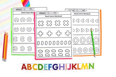 Pencil Control Workbook - The Crafty Classroom