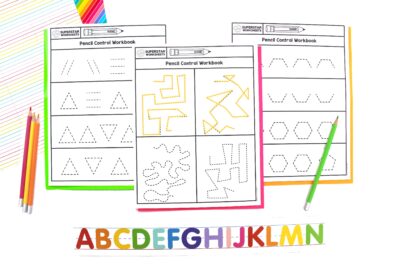 Pencil Control Workbook - The Crafty Classroom