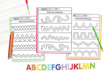 Pencil Control Workbook - The Crafty Classroom
