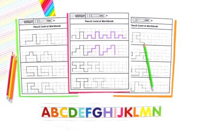 Pencil Control Workbook - The Crafty Classroom