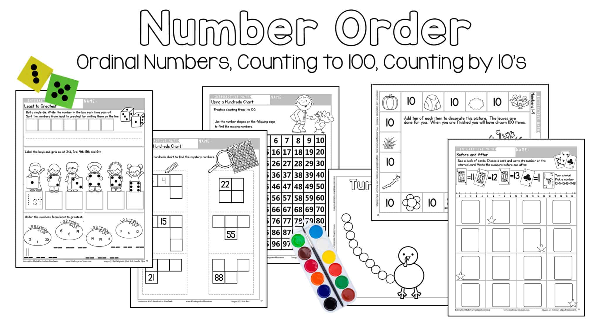 Interactive Math: Kindergarten - The Crafty Classroom