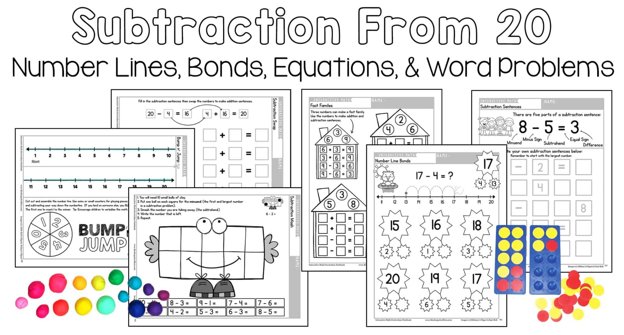 Interactive Math: Kindergarten - The Crafty Classroom