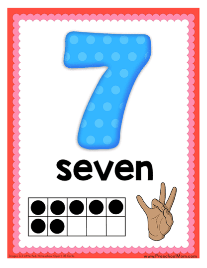 Number of the Week Program - The Crafty Classroom