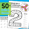 Minute Spin It Math Drills: Addition - The Crafty Classroom