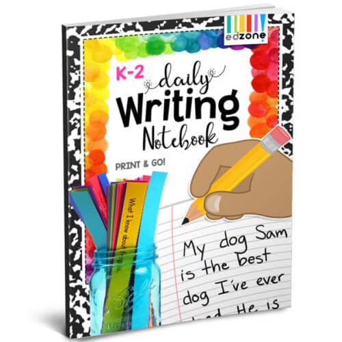 Daily Writing Notebook K-2 - The Crafty Classroom