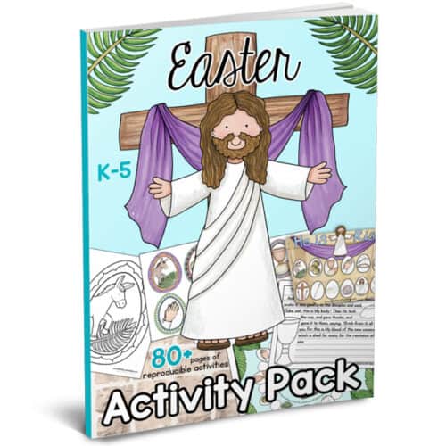 Easter Bible Activity Pack - The Crafty Classroom