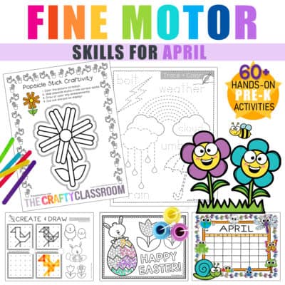 Fine Motor Skills: Holiday & Seasons Bundle - The Crafty Classroom