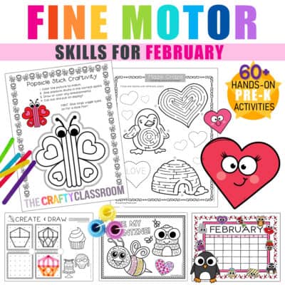 Fine Motor Skills: Holiday & Seasons Bundle - The Crafty Classroom