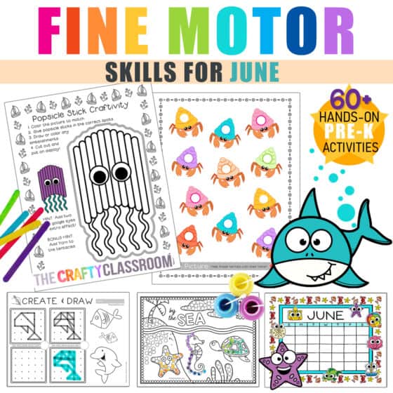 Fine Motor Skills: Holiday & Seasons Bundle - The Crafty Classroom