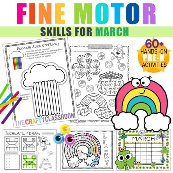 Fine Motor Skills: Holiday & Seasons Bundle - The Crafty Classroom