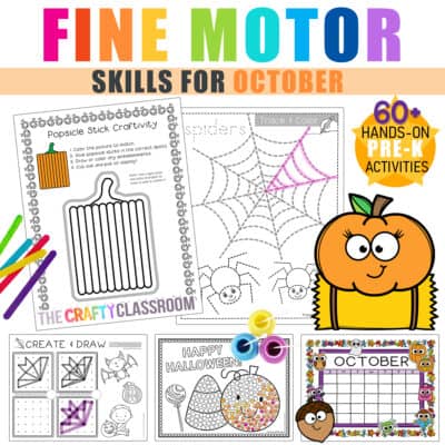 Fine Motor Skills: Holiday & Seasons Bundle - The Crafty Classroom