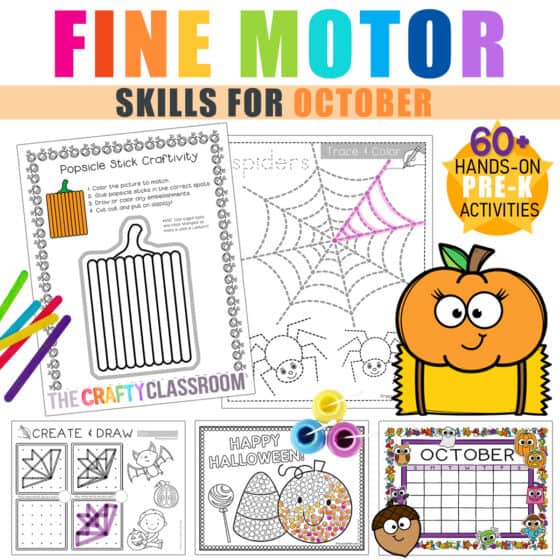 Fine Motor Skills: Holiday & Seasons Bundle - The Crafty Classroom