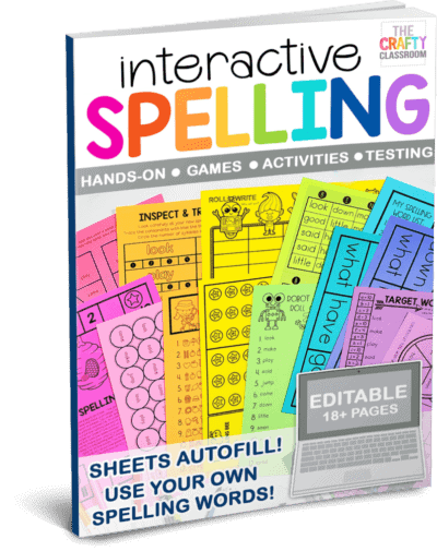 Spelling Homeschool Curriculum - The Crafty Classroom