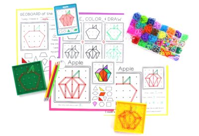 Geoboard Activity Bundle - The Crafty Classroom