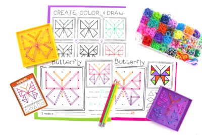 Geoboard Activity Bundle - The Crafty Classroom
