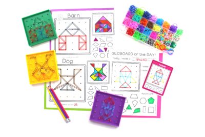 Geoboard Activity Bundle - The Crafty Classroom