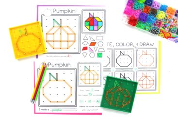 Geoboard Activity Bundle - The Crafty Classroom