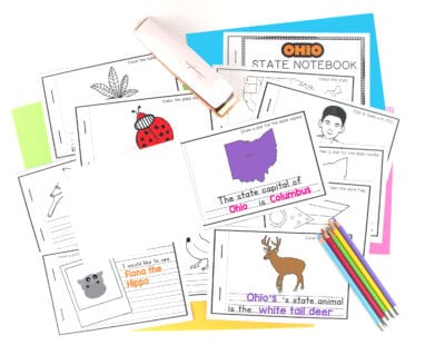 50 States Minibook Pack - The Crafty Classroom