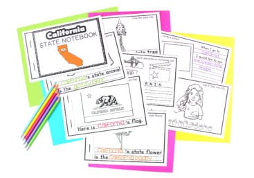 50 States Minibook Pack - The Crafty Classroom