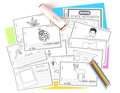50 States Minibook Pack - The Crafty Classroom