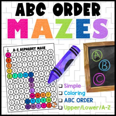 Maze Activity Bundle - The Crafty Classroom