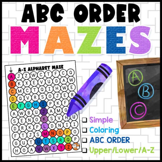 Maze Activity Bundle - The Crafty Classroom