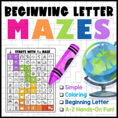 Maze Activity Bundle - The Crafty Classroom