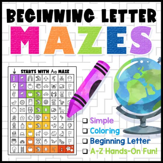 Maze Activity Bundle - The Crafty Classroom