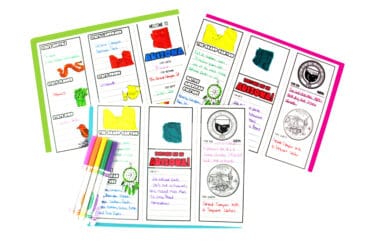 50 States Brochures Research Pack - The Crafty Classroom