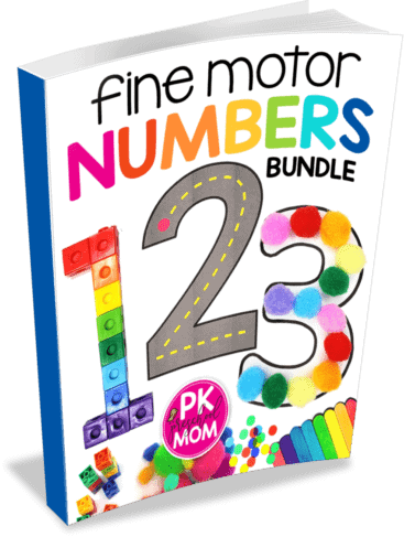 Fine Motor Numbers Bundle - The Crafty Classroom