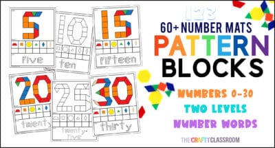 Pattern Block Activity Pack - The Crafty Classroom