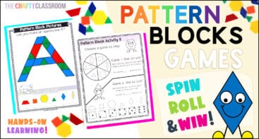 Pattern Block Activity Pack - The Crafty Classroom
