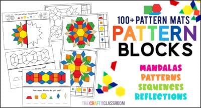 Pattern Block Activity Pack - The Crafty Classroom