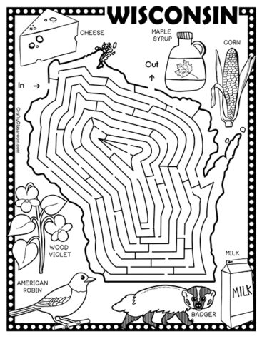 U.S.A. Maze Activity Pack - The Crafty Classroom