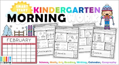 Smart Start Morning Work: Kindergarten - The Crafty Classroom