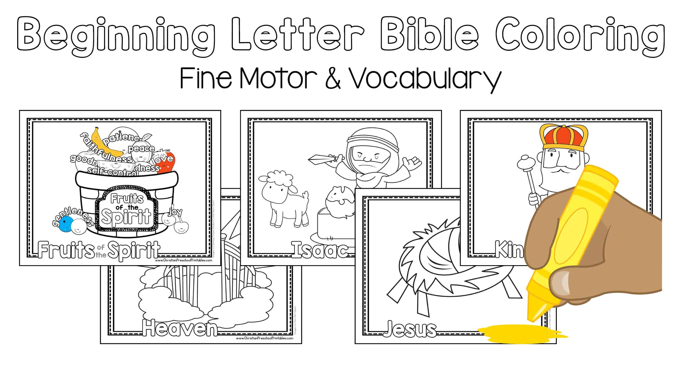 Bible ABC Curriculum Notebook - The Crafty Classroom