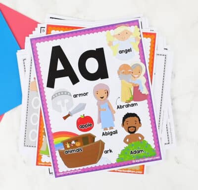 Fine Motor Bible ABC Bundle - The Crafty Classroom