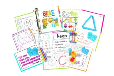Preschool Bible Curriculum Bundle - The Crafty Classroom