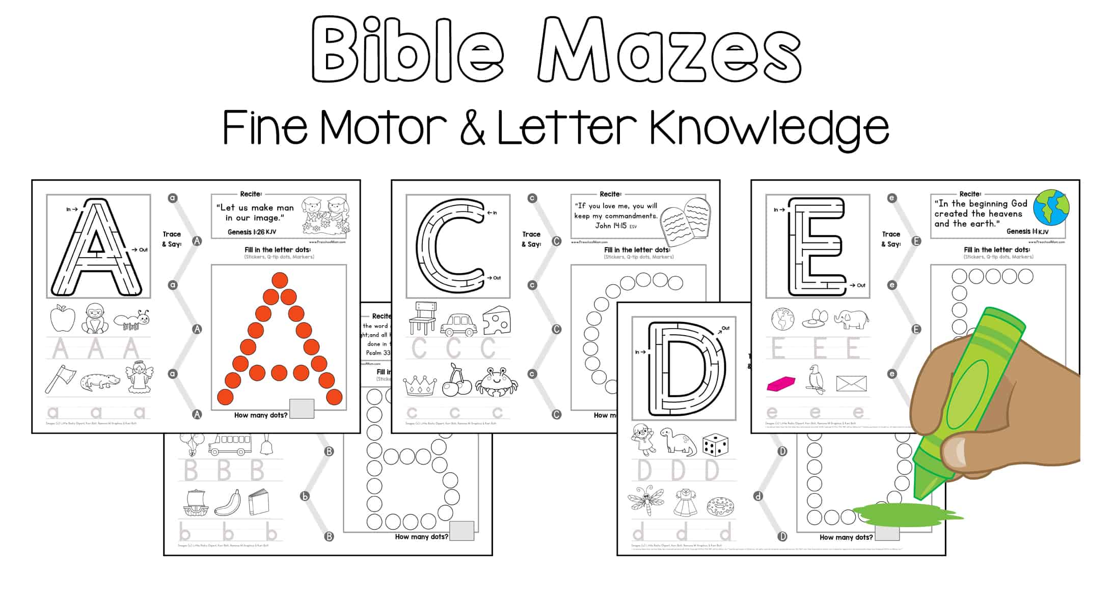 Bible ABC Curriculum Notebook - The Crafty Classroom
