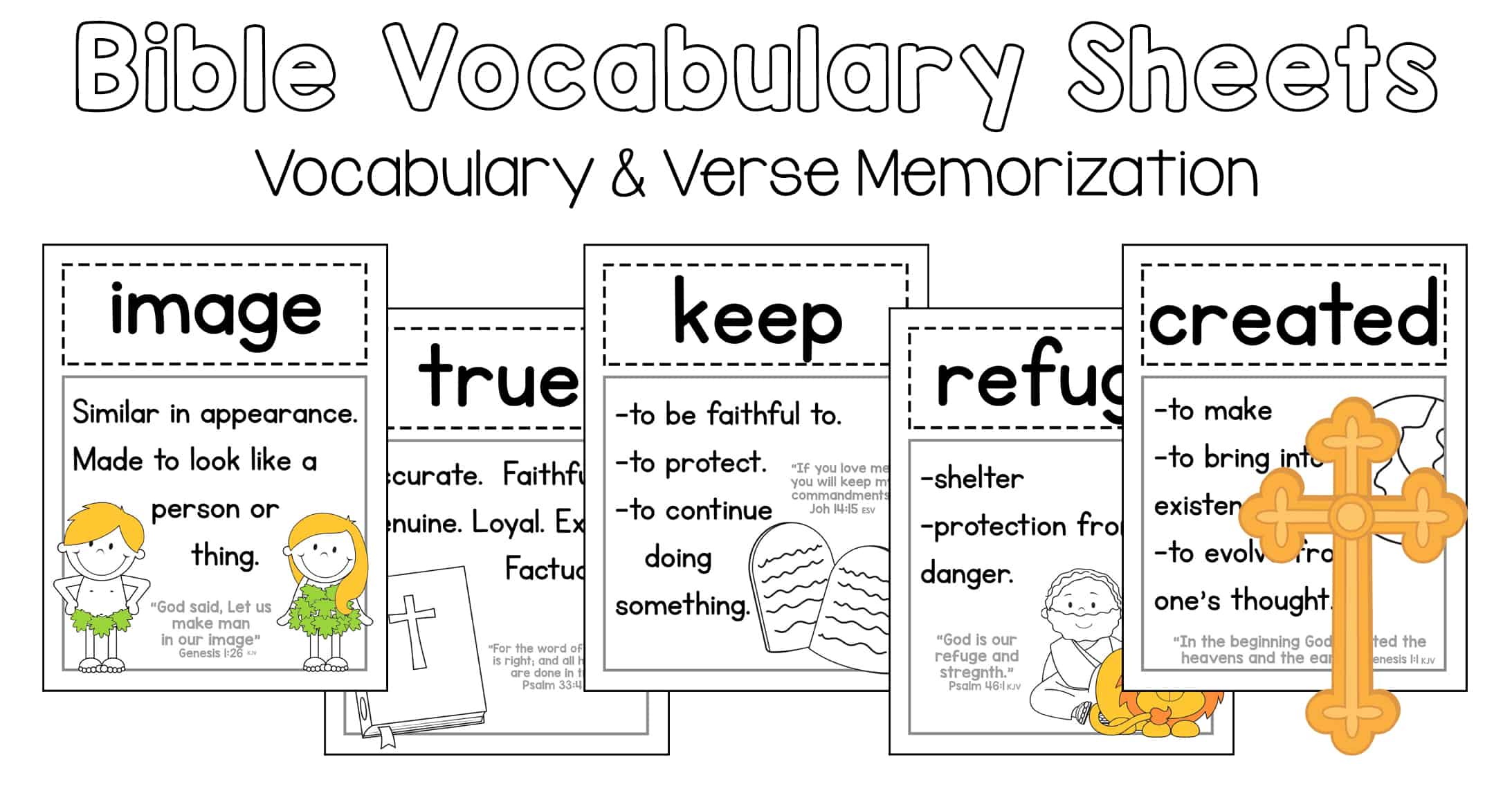 Bible ABC Curriculum Notebook - The Crafty Classroom