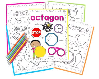 Fine Motor Shape Bundle - The Crafty Classroom