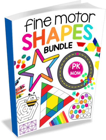 Fine Motor Shape Bundle - The Crafty Classroom