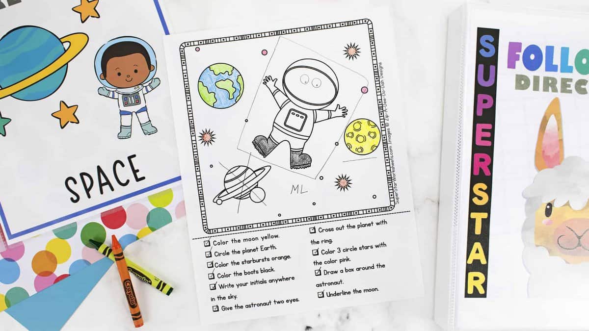 Following Directions: Listening Skills Bundle - The Crafty Classroom